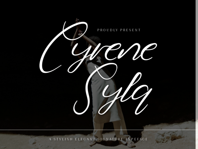 Cyrene Syla Font - Download Free Font