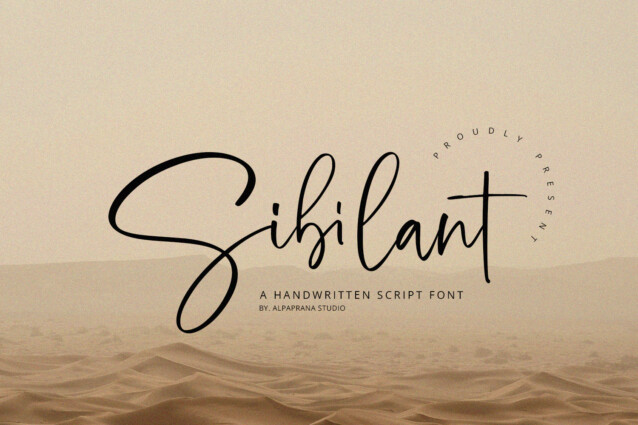 Sibilant Font - Befonts