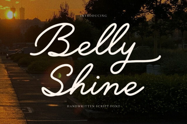 Belly Shine Font - Download Free Font