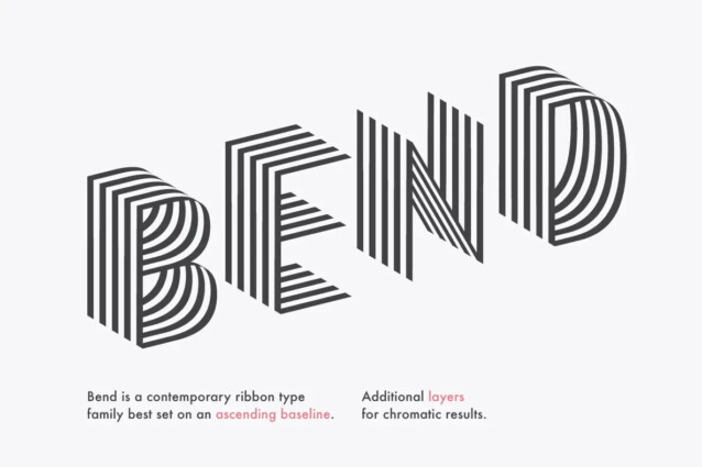 Bend Font Family - Download Free Font