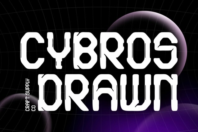 Cybros Drawn Font - Download Free Font