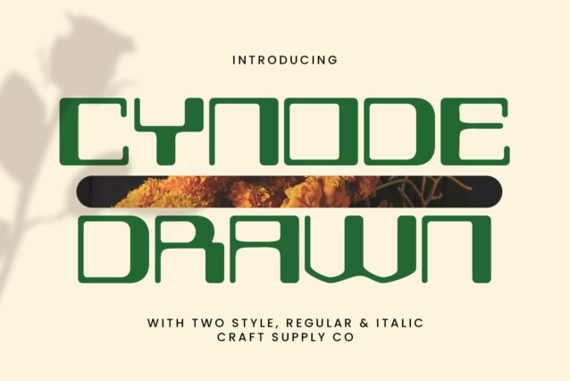 Cynode Drawn Font - Download Free Font