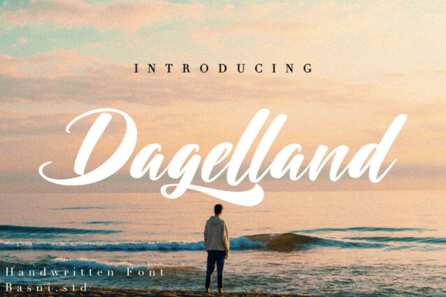 Dagelland Script Font - Download Free Font