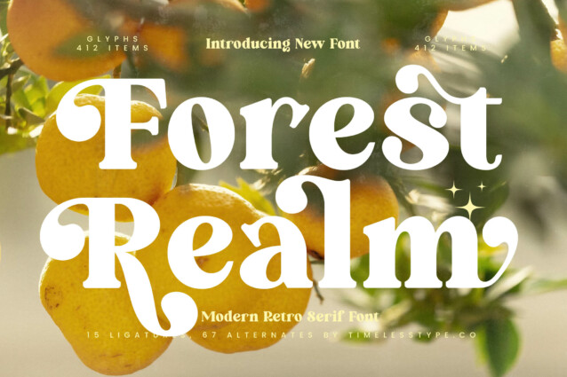 Forest Realm Serif Font - Download Free Font