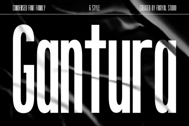 Gantura Font Family - Befonts