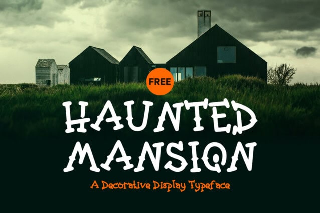 Haunted Mansion Display Font - Download Free Font