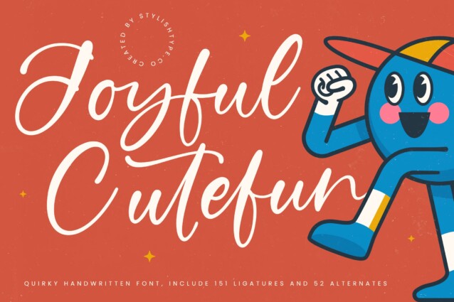 Joyful Cutefun Font - Befonts