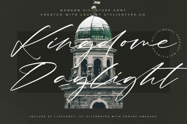Kingdome Daylight Font - Download Free Font