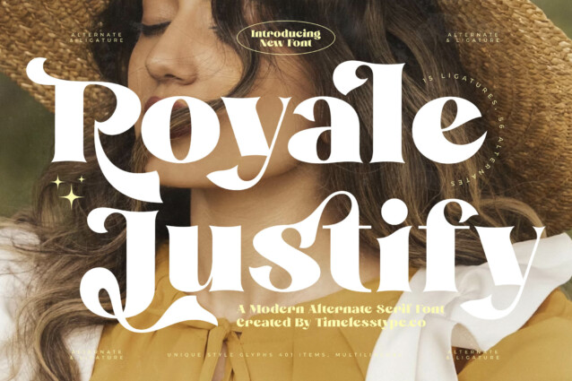 Royale Justify Serif Font - Download Free Font
