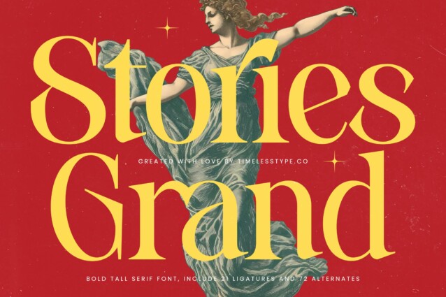 Stories Grand Serif Font - Download Free Font