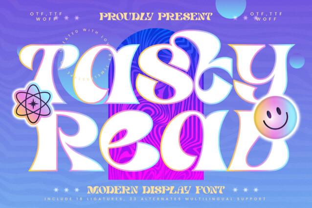 Tasty Real Display Font - Download Free Font