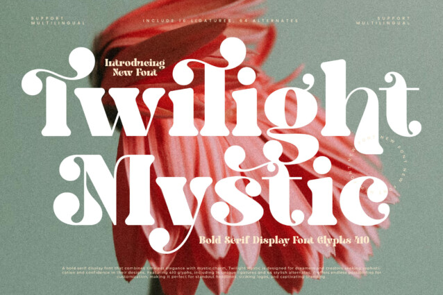 Twilight Mystic Serif Font - Download Free Font