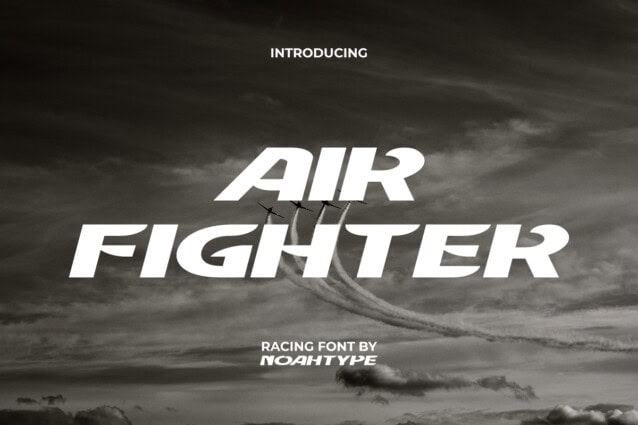 Air Fighter Font - Download Free Font
