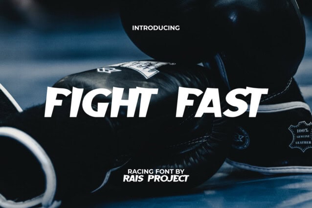 Fight Fast Font - Download Free Font