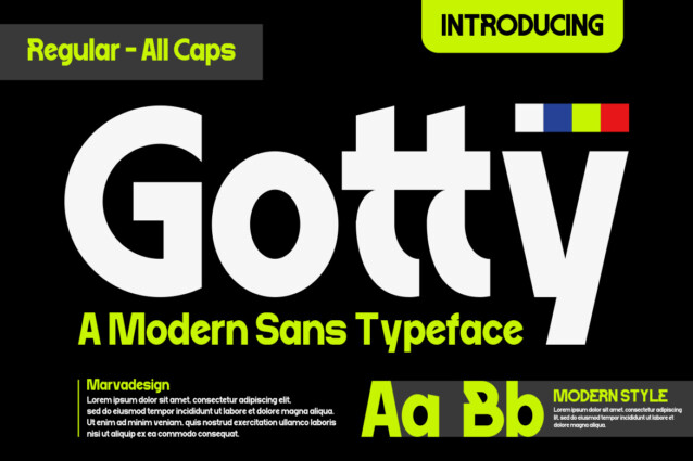 Gotty Font - Download Free Font