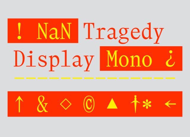 NaN Tragedy Font Family - Download Free Font