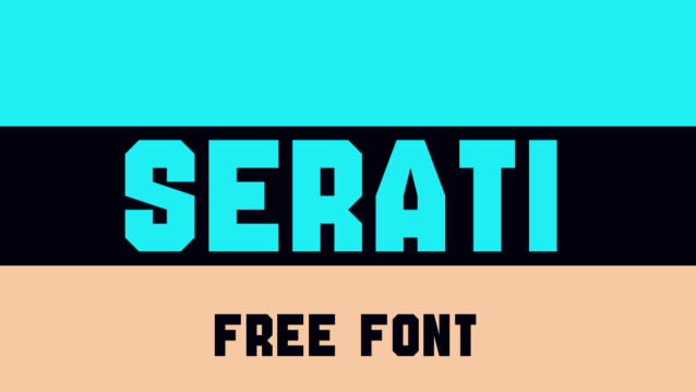 Serati Font - Download Free Font