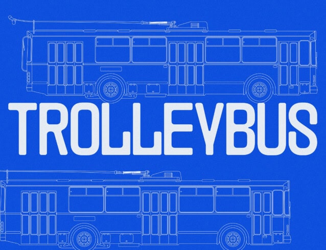 Trolleybus Font - Befonts