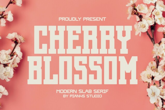 Cherry Blossom Font - Befonts
