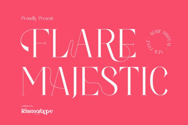 Flare Majestic Serif Font - Befonts