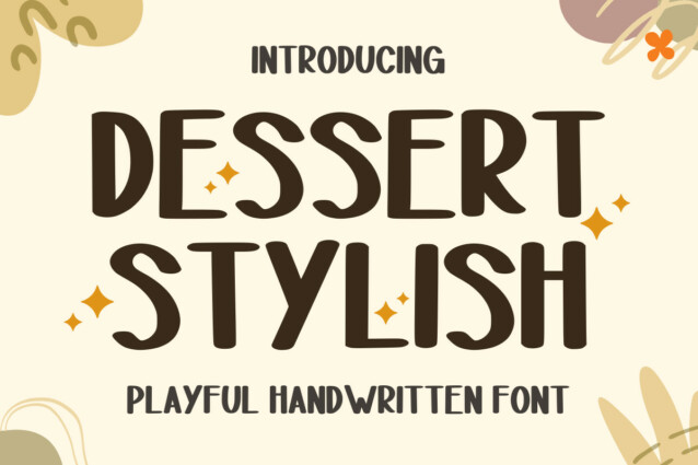 Dessert Stylish Display Font - Befonts