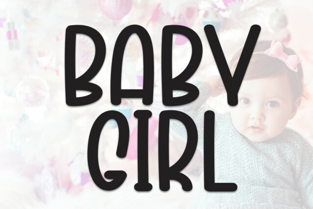Baby Girl Display Font - Download Free Font
