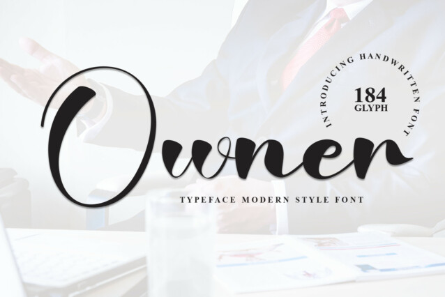 Owner Script Font - Download Free Font