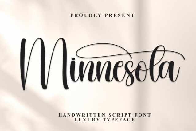Minnesota Calligraphy Font - Download Free Font