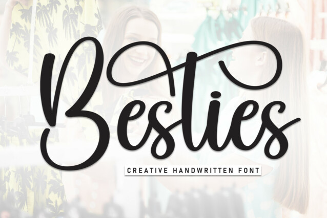 Besties Script Font - Download Free Font
