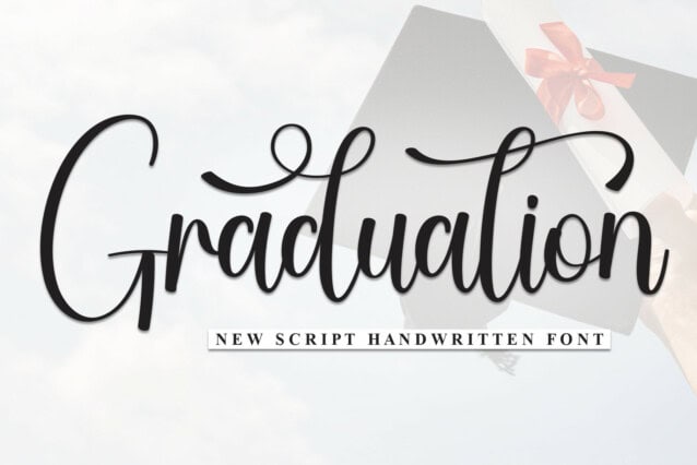 Graduation Script Font - Download Free Font