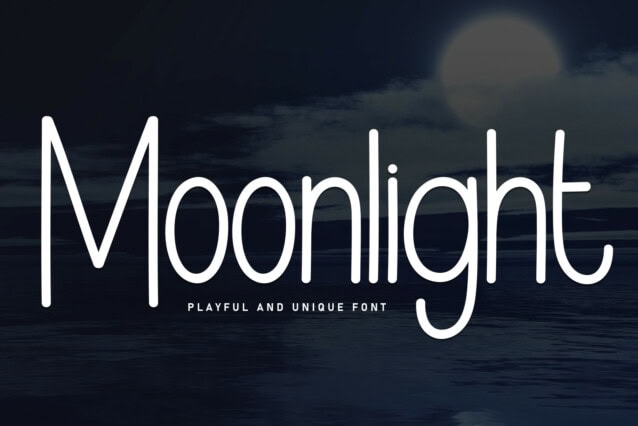 Moonlight Display Font - Download Free Font
