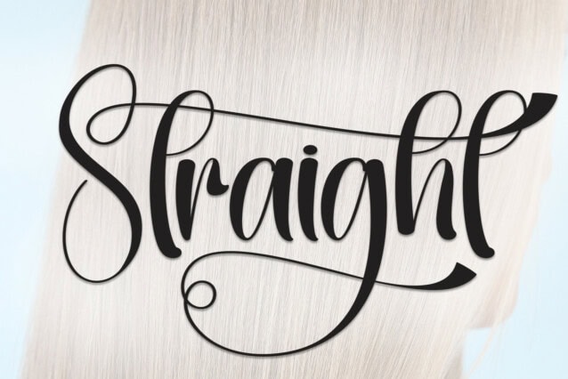 Straight Script Font - Download Free Font