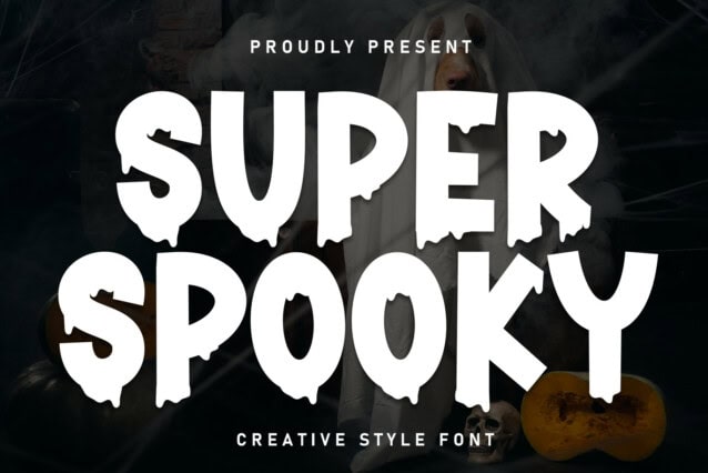 Super Spooky Display Font - Download Free Font
