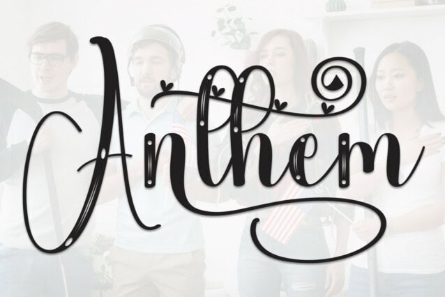 Anthem Script Font - Download Free Font