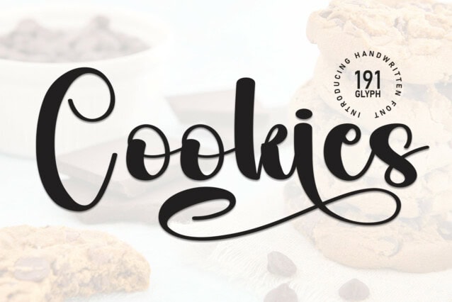Cookies Script Font - Download Free Font