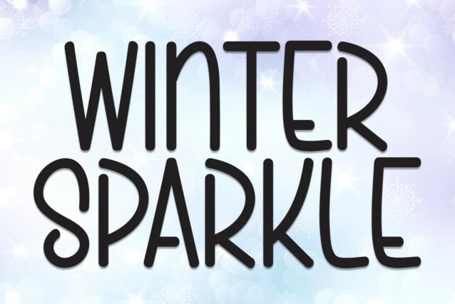 Winter Sparkle Font - Download Free Font