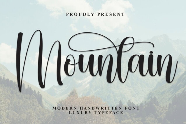 Mountain Script Font - Download Free Font