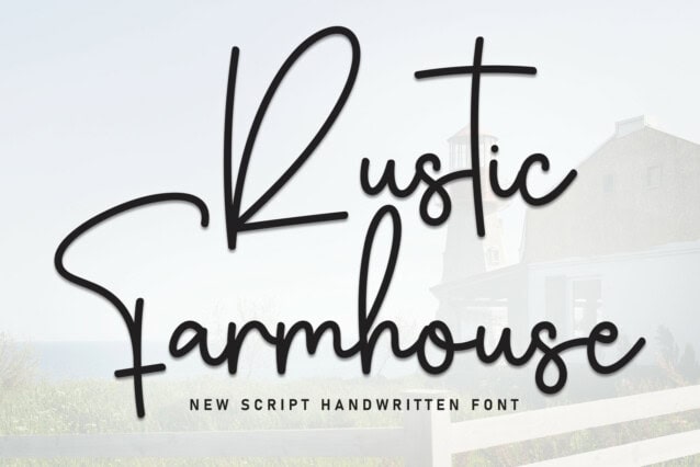 Rustic Farmhouse Font - Download Free Font