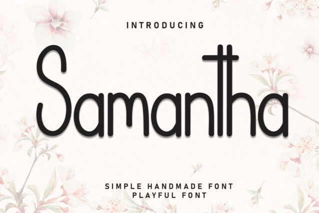 Samantha Script Font - Download Free Font