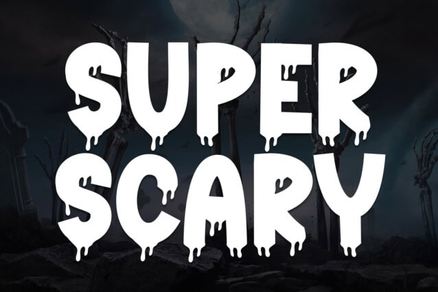 Super Scary Font - Befonts