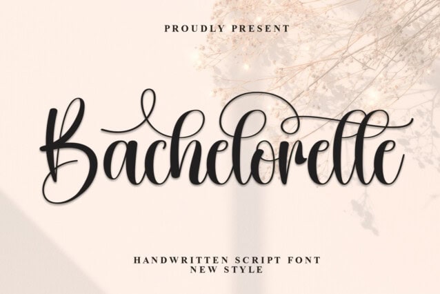 Bachelorette Font - Download Free Font
