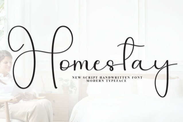 Homestay Script Font - Download Free Font
