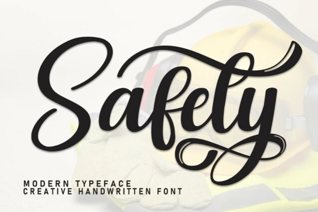 Safety Script Font - Download Free Font