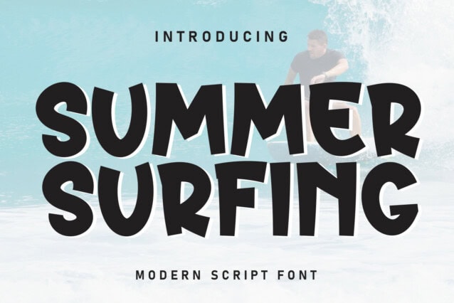 Summer Surfing Font - Download Free Font