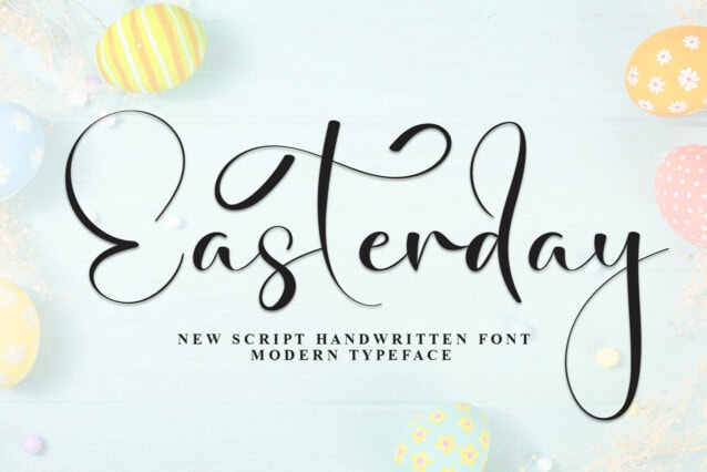Easterday Script Font - Download Free Font