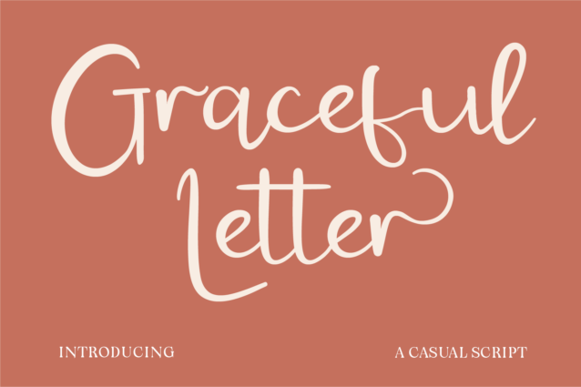 Graceful Letter Handwritten Font - Download Free Font