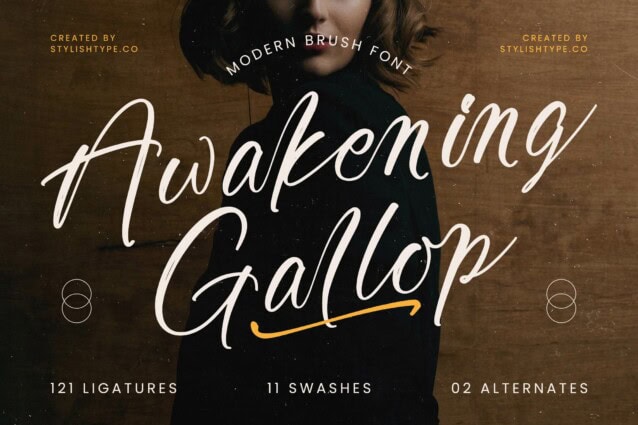 Awakening Gallop Font - Download Free Font