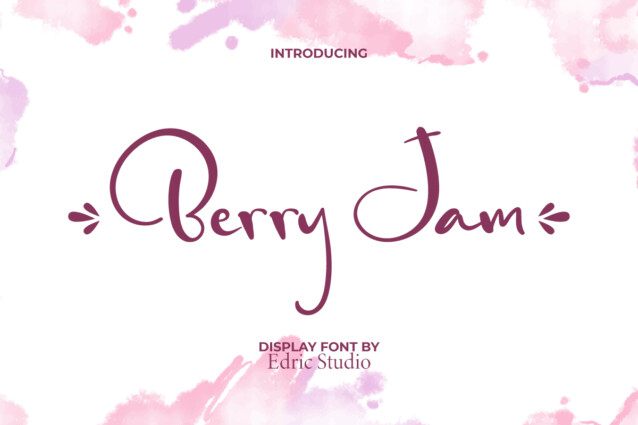 Berry Jam Font - Download Free Font