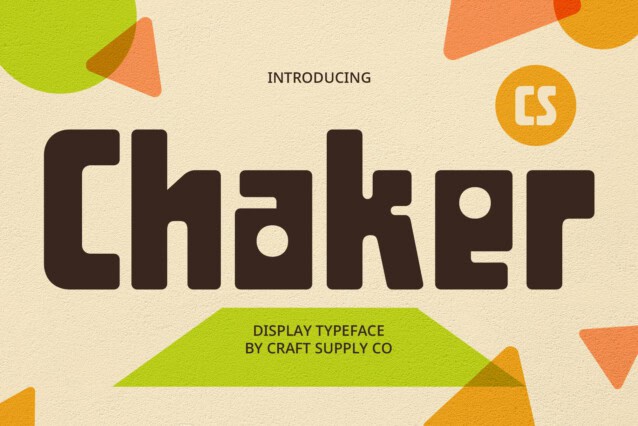 CS Chaker Font - Befonts