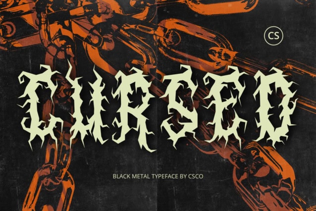 CS Cursed Font - Befonts